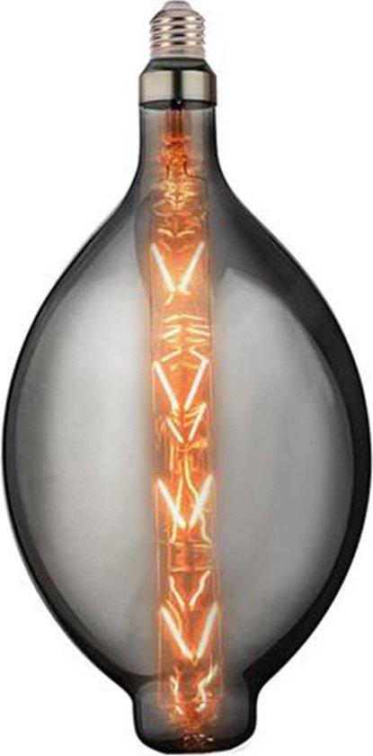 LED Lamp - Design - Elma XL - E27 Fitting - Titanium - 8W - Warm Wit ...