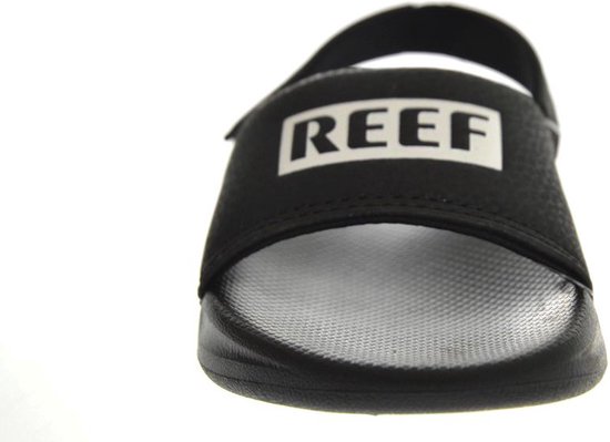 Reef Kids One Slide Reef Black Whit Unisex Slippers- Zwart - 25 | bol