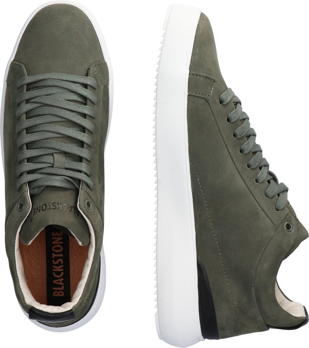 Blackstone TREVOR - YG23 MULLET BASIL - MID-SNEAKER - Man - MULLET ...