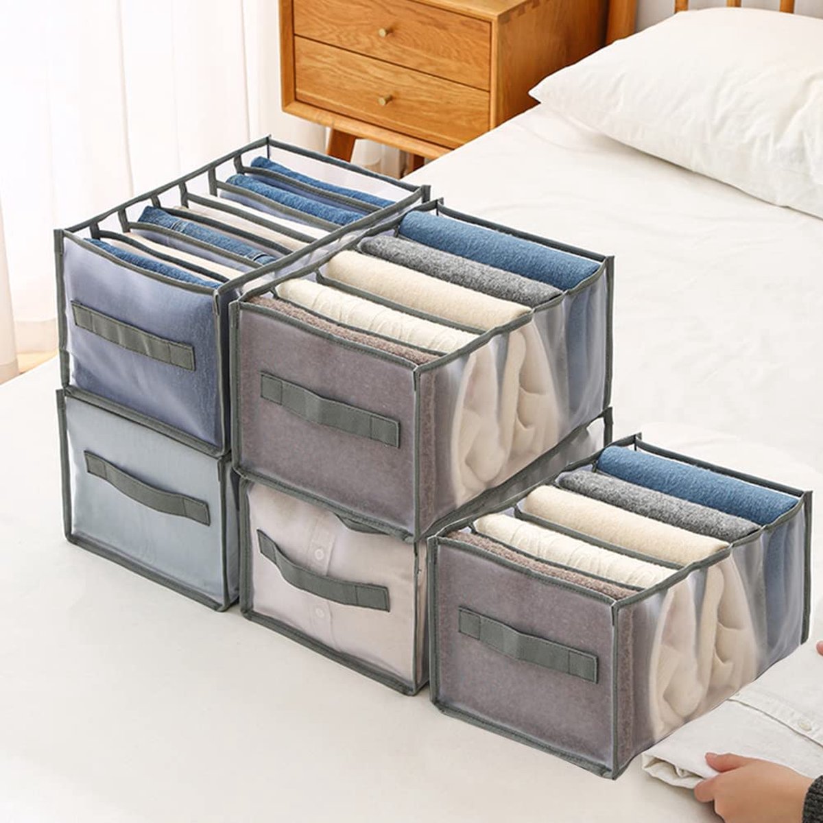 Lade Organizer – Kledingkast Organizer – Drawer organizer / kleding ...