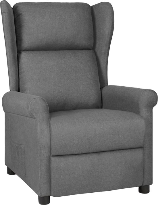 Maison Exclusive - Fauteuil réglable électrique tissu gris clair | bol.com