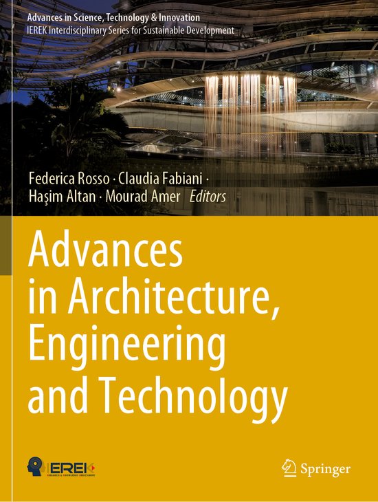 Advances in Science, Technology & Innovation- Advances in Architecture ...
