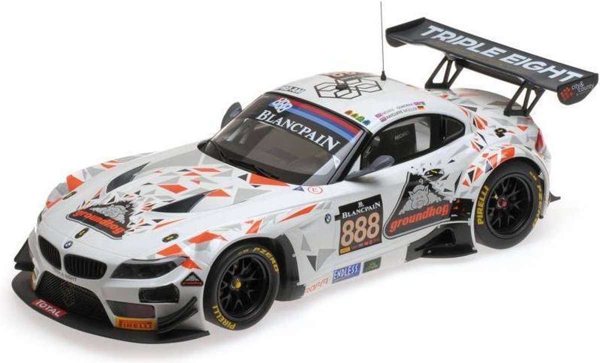 BMW Z4 GT3 Triple Eight Racing #888 24h Spa 2015 - 1:18 - Minichamps ...
