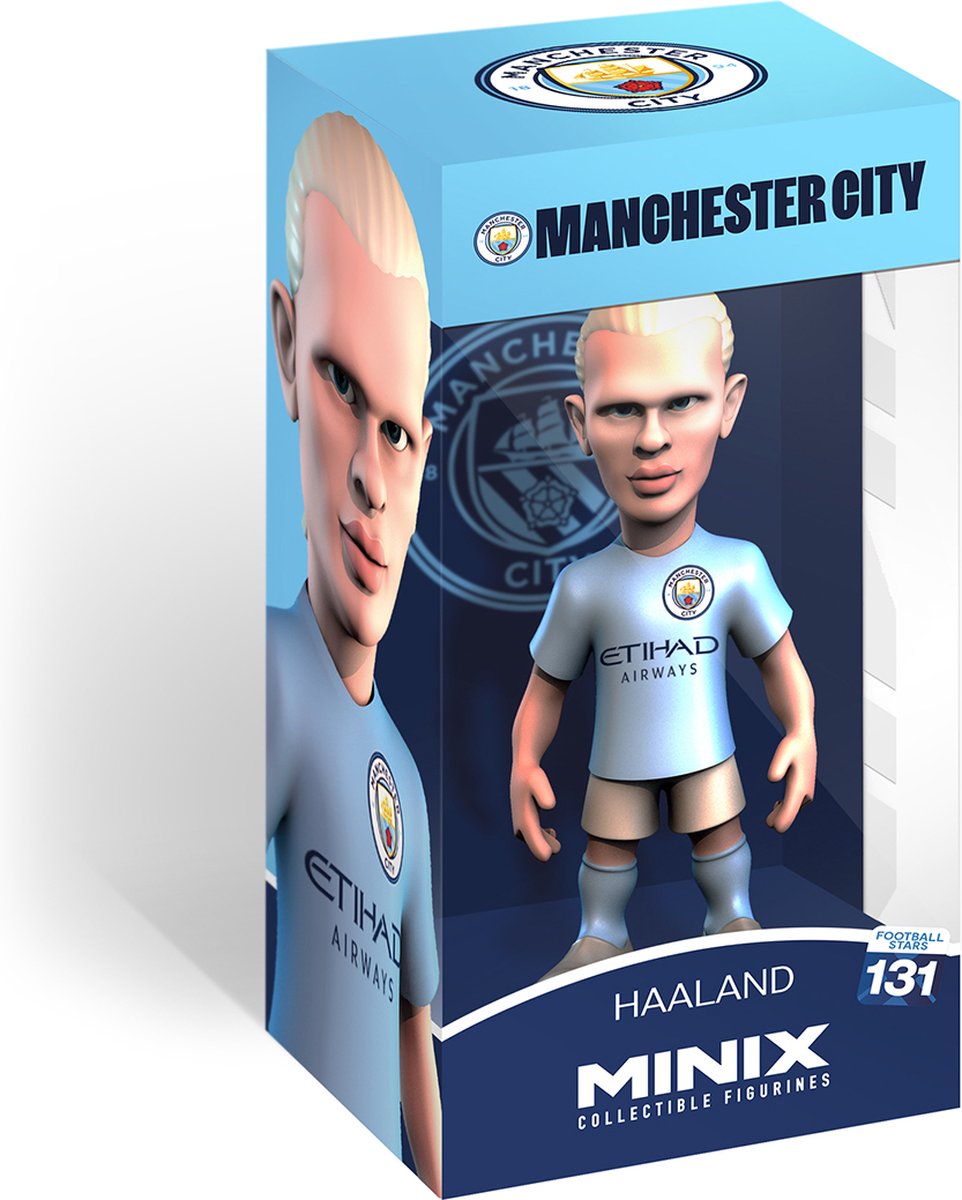 Minix - Voetbal - Manchester City - Erling Haaland "009" - Figuur 12cm ...