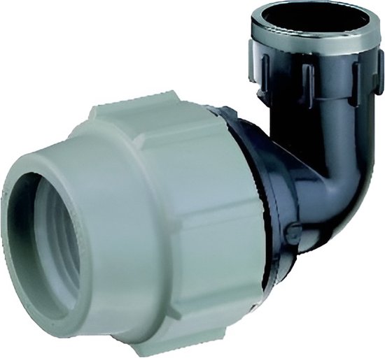 Tyleen klem T-stuk 90° x binnendraad | 40 t/m 110 mm | 63 x 1 1/2 x 63 mm | bol.com