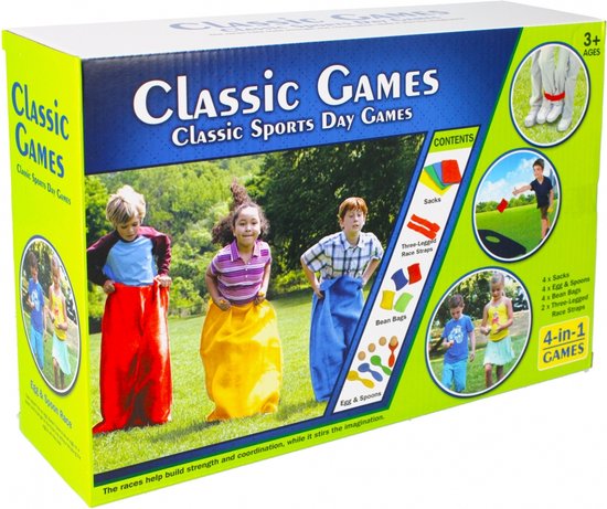 Ariko Zakloop Spelset - Oud Hollandse Spelletjes - Zaklopen - 3 been ...