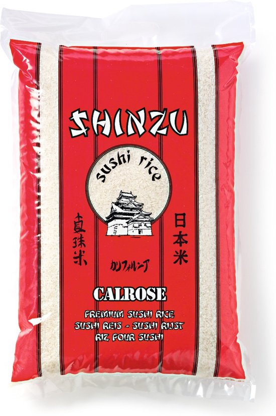 Shinzu Premium sushi rice caalrose - Zak 10 kilo | bol