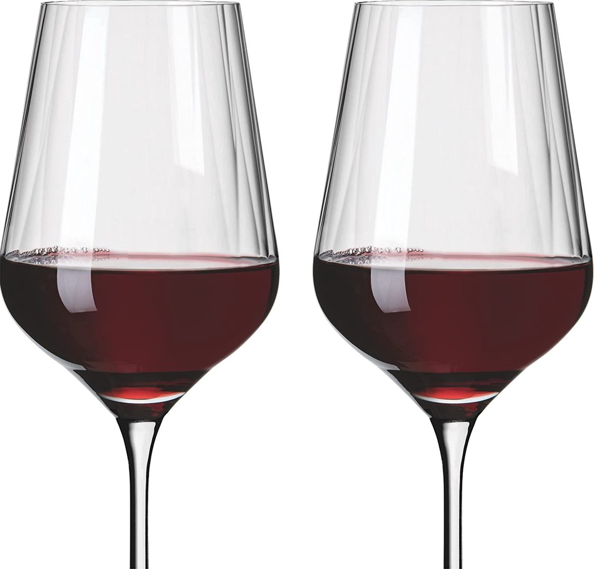 set de verres à vin rouge 500 ml – série Star Cut n° 2 – 2 pièces ...