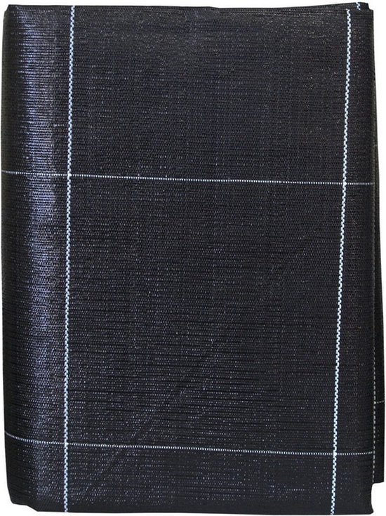 Zwart gronddoek/onkruiddoek 5,2 x 5 meter -... | bol