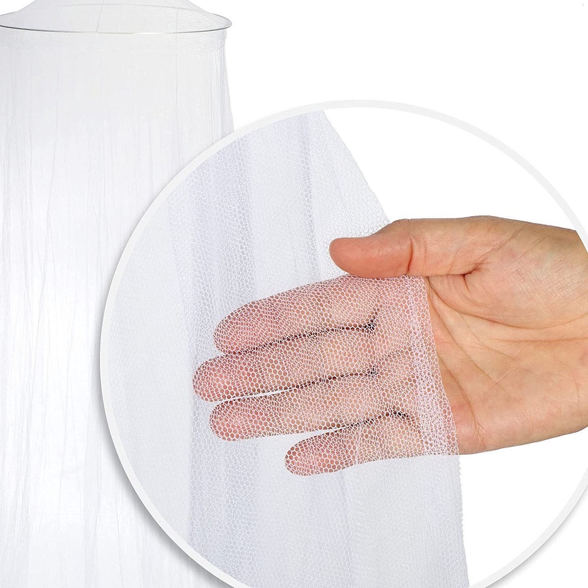 Klamboe Wit-Klamboe voor eenpersoonsbed, tweepersoonsbed, kinderbed ...