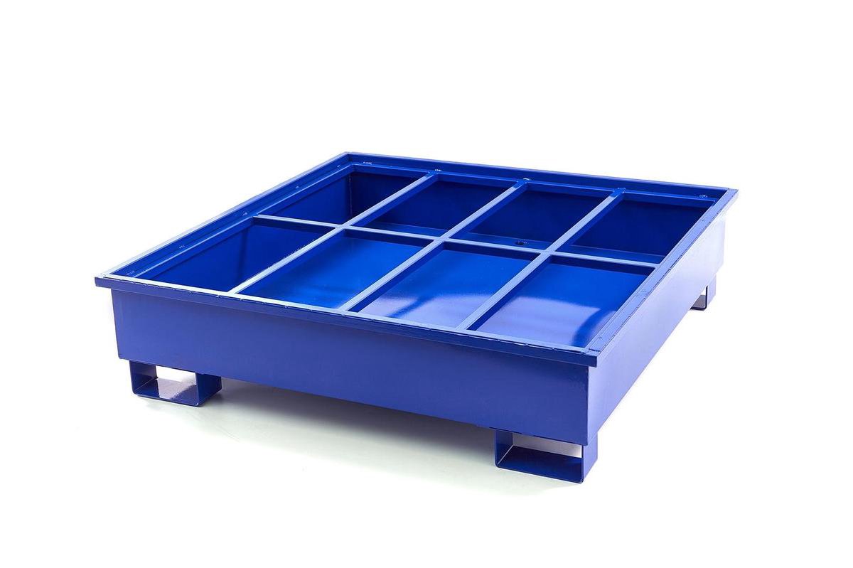 HBM 260 Liter Olievaten opvangbak, Lekbak voor 4 vaten | bol.com