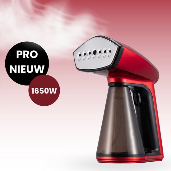 Oneiro's Kledingstomer & Reiniger PRO Edition Red ™ - 22 x 21 x 18 cm ...