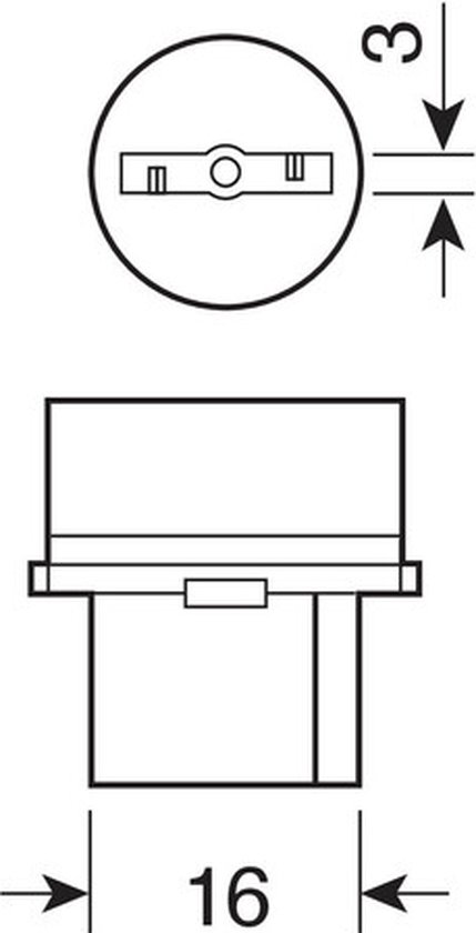 Wedge base lamp 12V 21W | bol.com