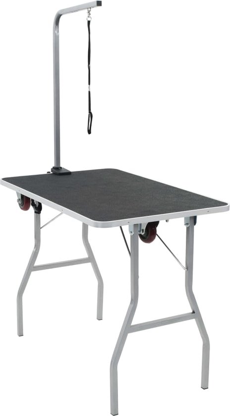 VDXL Draagbare honden kaptafel met wielen | bol.com