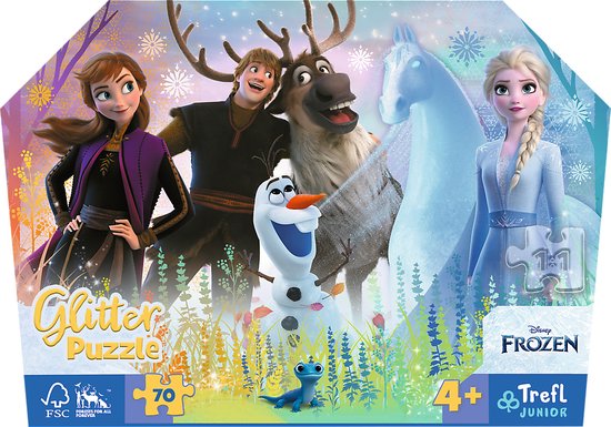 Frozen Disney Glitter Puzzel | bol