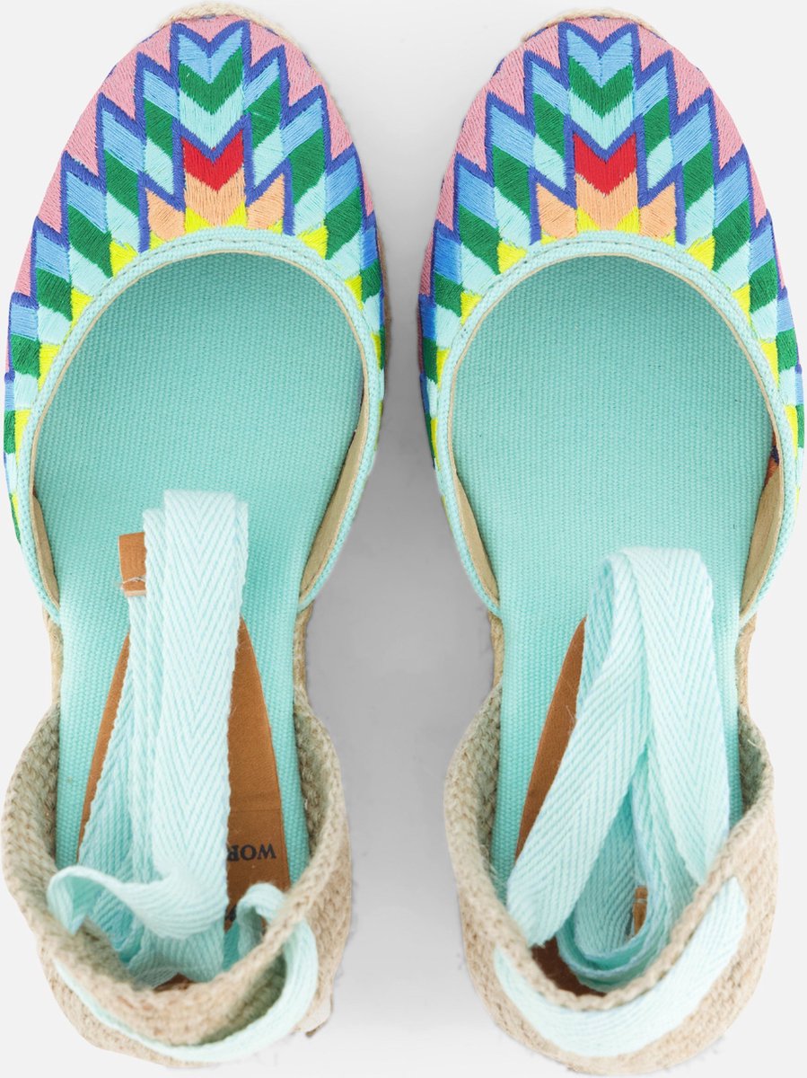 Toni Pons Lolita Espadrilles blauw Textiel - Dames - Maat 40 | bol.com