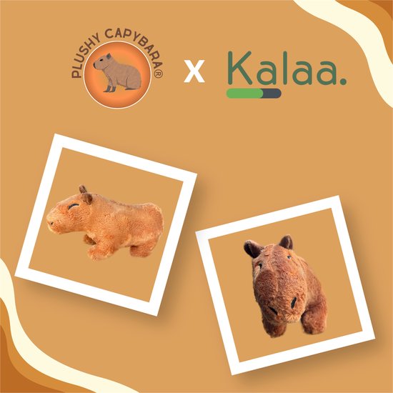 Capibara Knuffel - Capybara Knuffel - Pluche - Lichtbruin - 20cm | bol.com