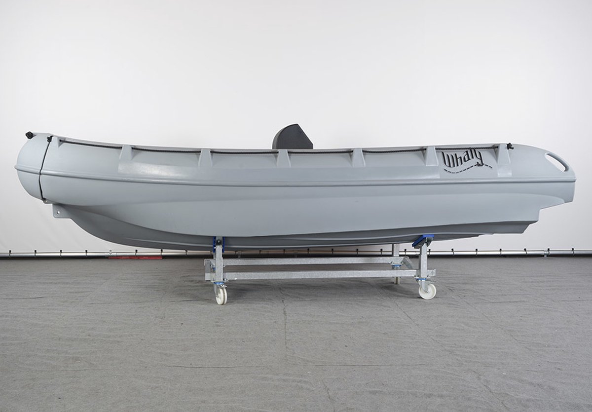 Whaly 455 lichtgrijs | kunststof boot | bol.com