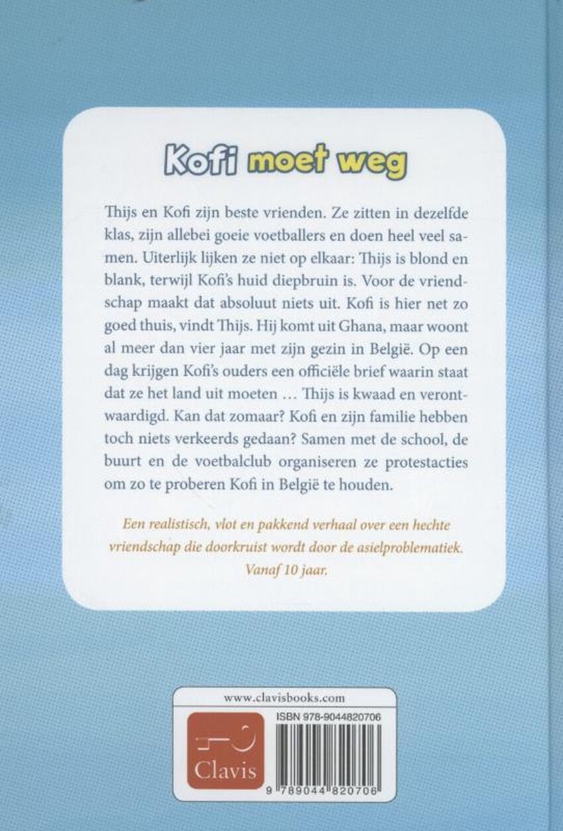 Kofi moet weg, Kolet Janssen | 9789044820706 | Boeken | bol