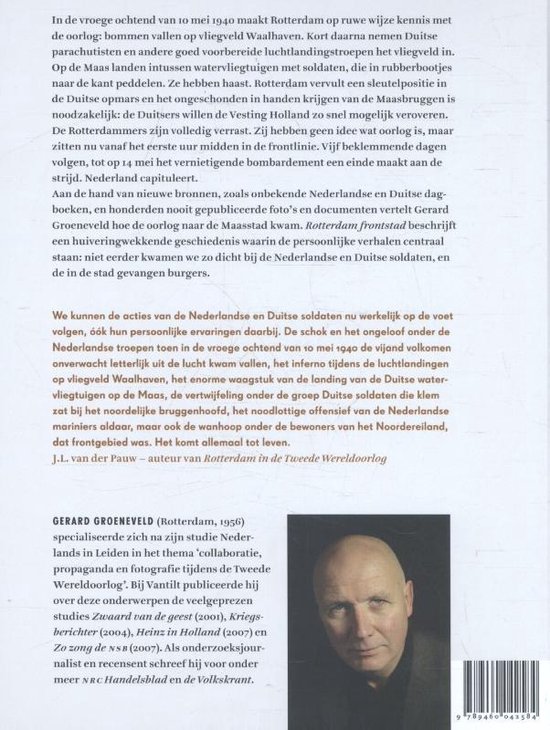 Rotterdam frontstad | 9789460042584 | Gerard Groeneveld | Boeken | bol