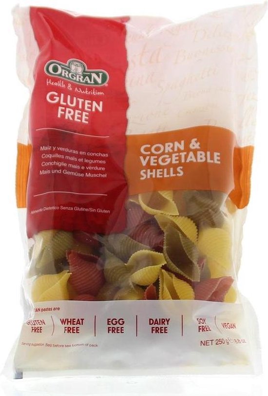 Orgran Corn & Vegetable Pasta | bol