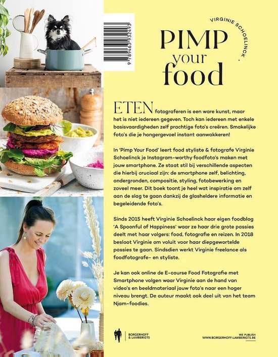 Pimp Your Food, Virginie Schoelinck | 9789463932493 | Boeken | bol