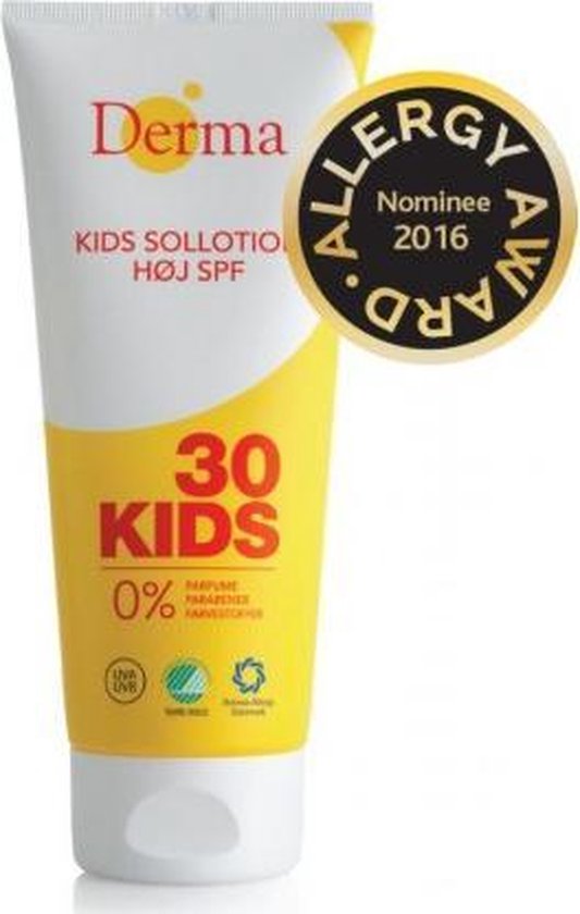 Derma Sun Lotion KIDS SPF30 - 200ml | bol.com