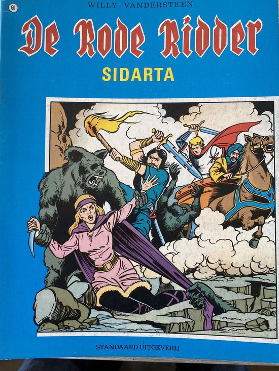 De rode Ridder deel 60 Sidarta, Willy Vandersteen | 9789002126055 ...