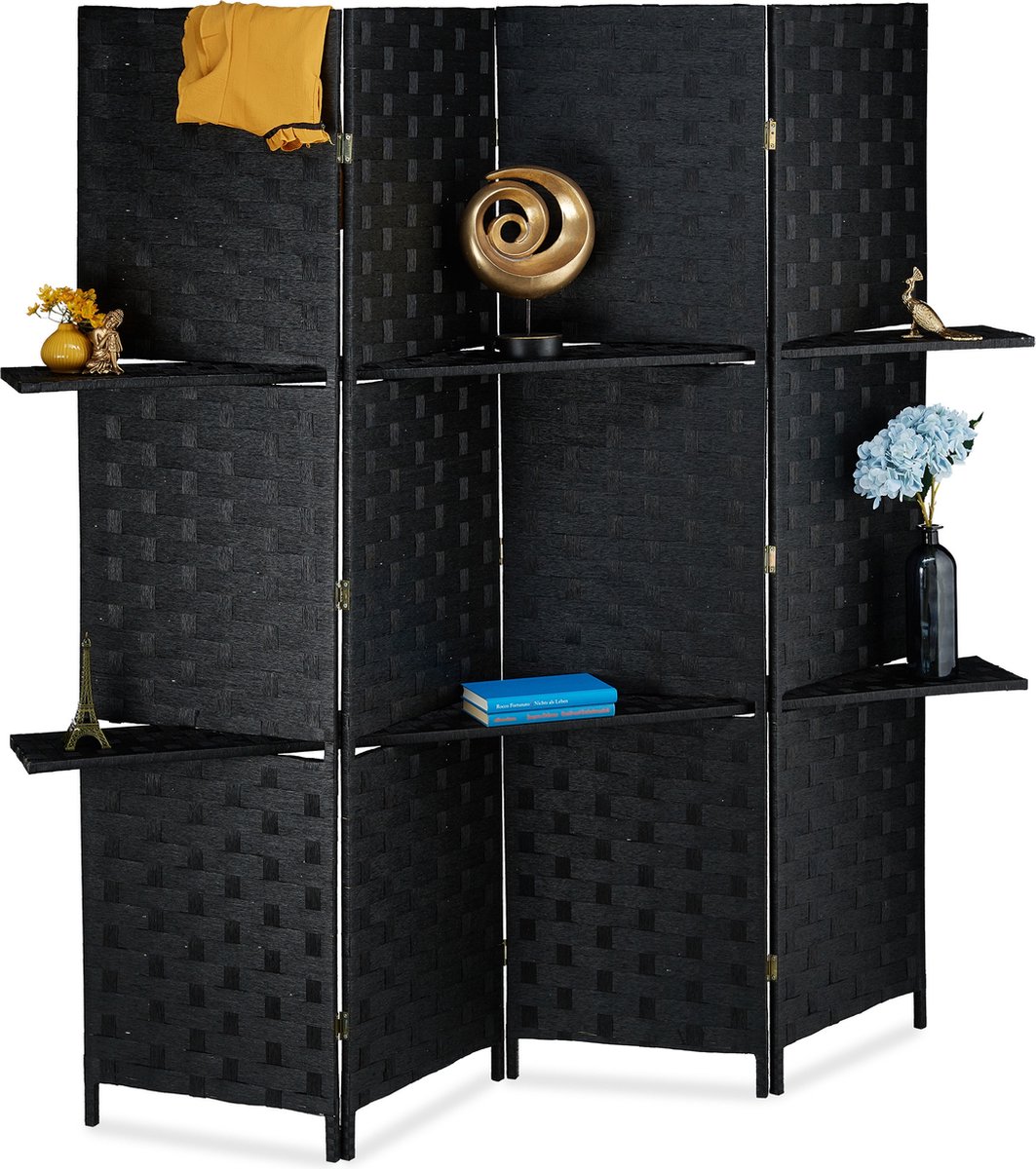 Relaxdays kamerscherm kamerverdeler - roomdivider - scheidingswand ...