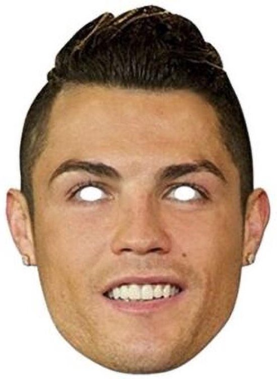 Cristiano Ronaldo Masker - Levensgroot gezichtsmasker voor kinderen | bol