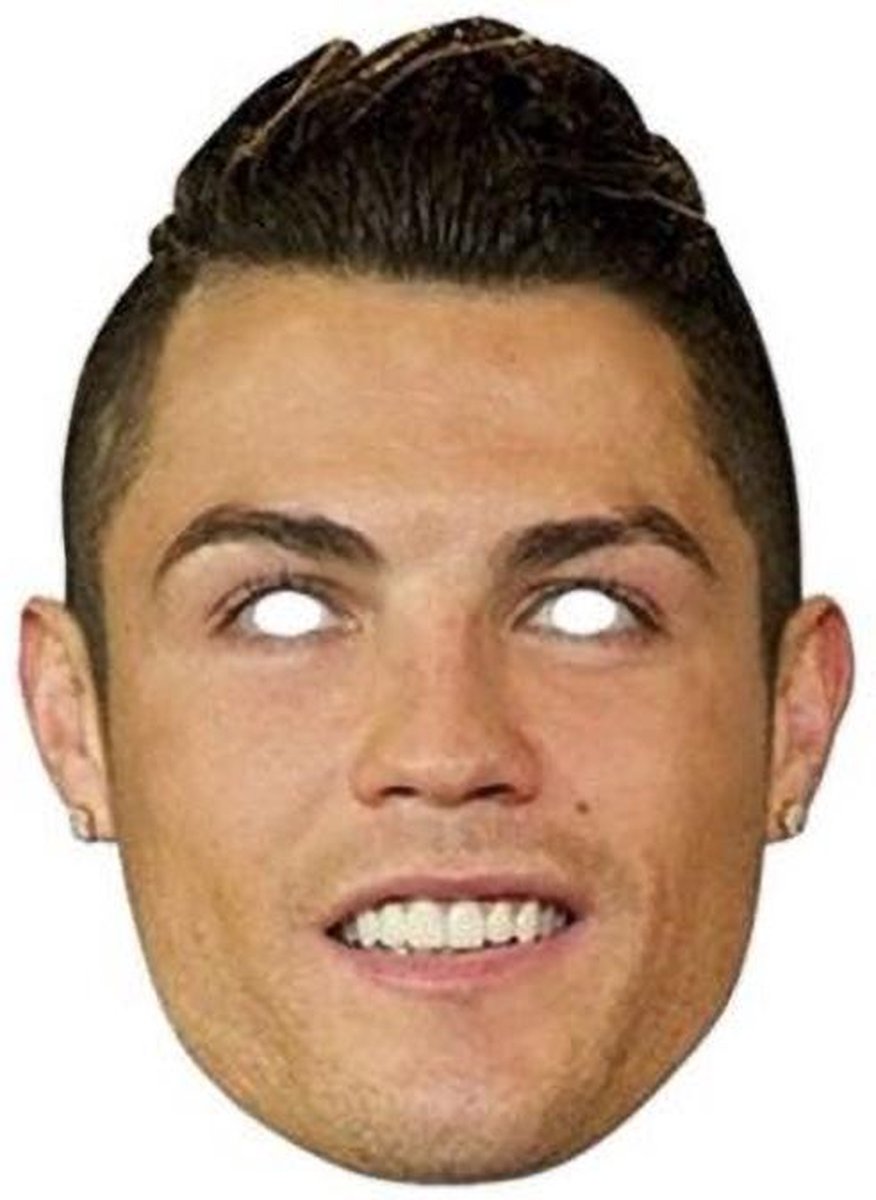 Cristiano Ronaldo Mask (Multi Coloured) | bol.com