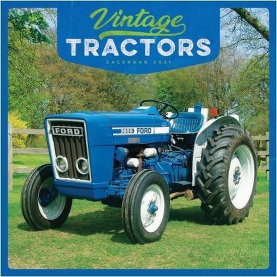 VINTAGE TRACTORS SQUARE WALL CALENDAR 20 | bol.com