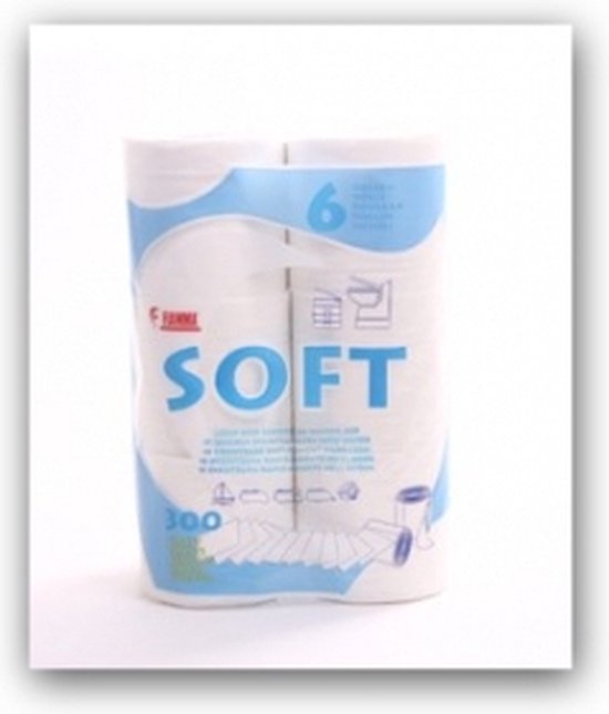 Fiamma Soft toiletpapier snel oplosbaar 6 rollen | bol