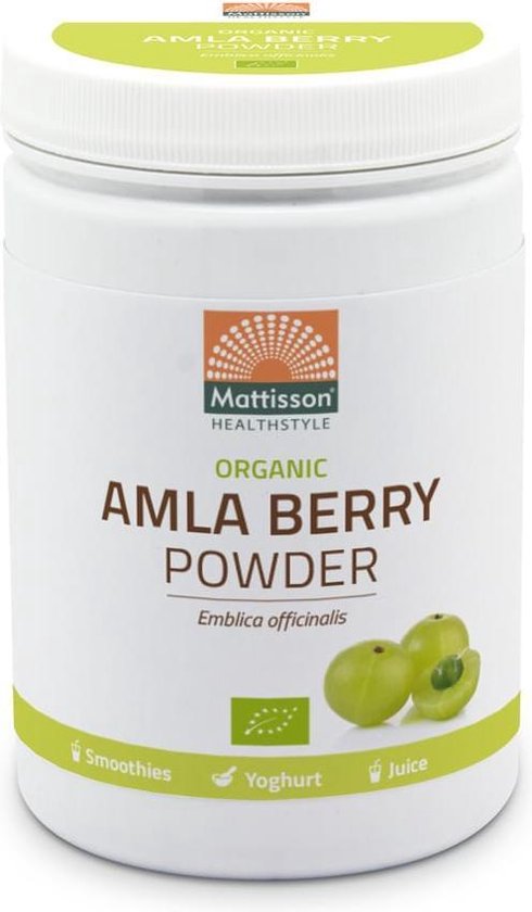 Mattisson - Biologische Amla Poeder Emblica officinalis - collageen ...