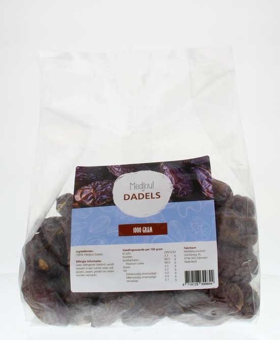 Mijnnatuurwinkel Medjoul dadels 1 kg | bol