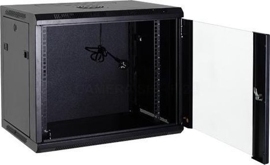 Patchkast - 19 Inch Patchkast 4U - Wand Montage - 6 Stopcontacten ...