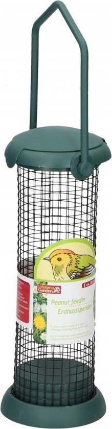 Voordeelset van 6x stuks buiten vogelvoer pinda silo 22 cm | bol