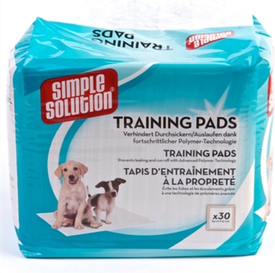 Simple Solution Puppy Training Pads - 30 ST 54X57 CM | bol