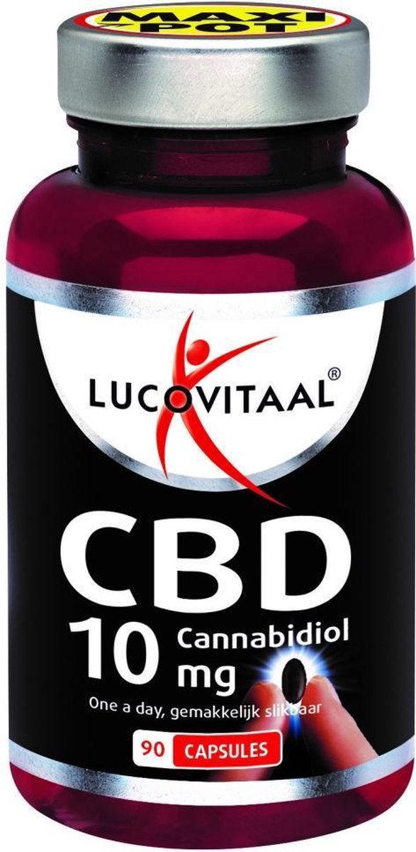 Lucovitaal CBD capsules 10 milligram Supplement - 90 capsules ...