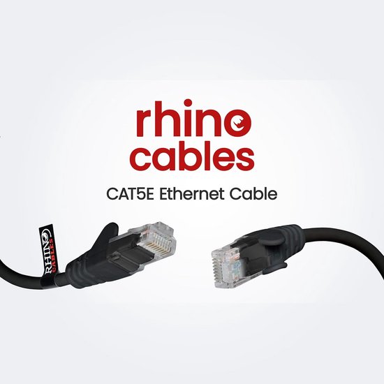 CAT5e Netwerkkabel Ethernet LAN Kabel met RJ45 voor Router, Modem, PC ...