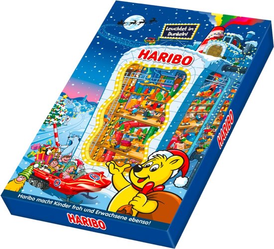 HARIBO Adventskalender 2025 – 24 Mini-Zakjes Snoep (300 g) – Goudberen ...