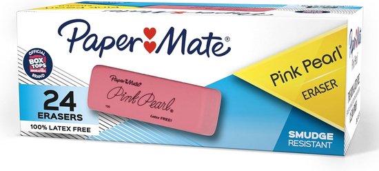 Witte Gummen Blokken, Vlekkeloos Uitgummen, Set van 24 | bol
