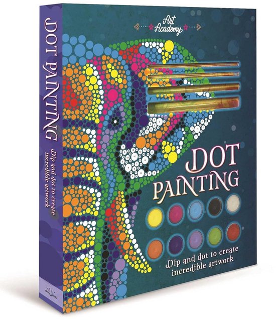 Dot Painting Set Compleet: Inclusief Tools en Patronen voor Abstracte ...