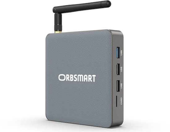 Orbsmart Android TV Box 4K (Ultra-HD) HDR Smart (Quadcore-CPU, 8GB DDR4 ...