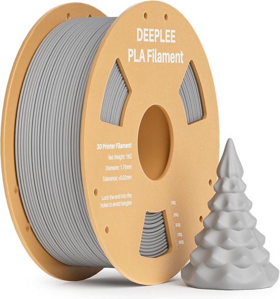 3D-printer filament 1,75 mm grijs - hoge nauwkeurigheid, 1 kg voor FDM ...