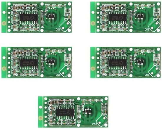 5 Pièces Module Capteur de Mouvement Micro-ondes - Capteur d'Induction ...