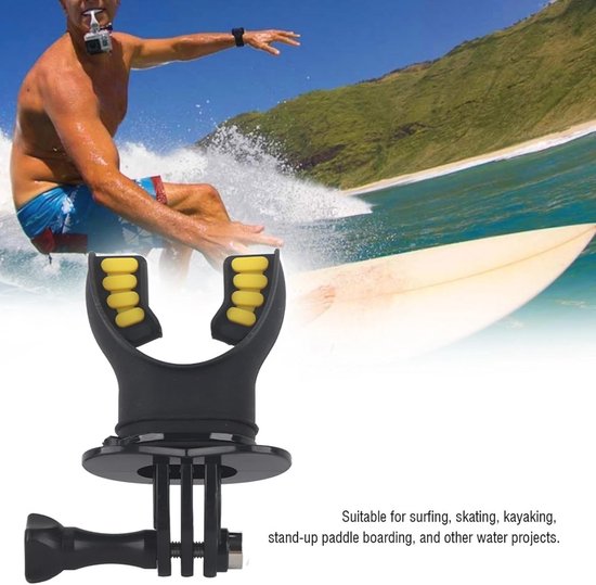 Mond Bite Mount Adapter voor Action Camera met Floaty en Nekkoord ...