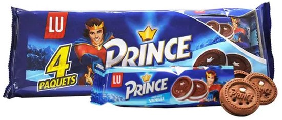 Lu prince fourre vanille 240gr. a24 | bol