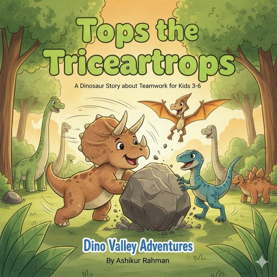 Dino Valley Adventures 2 - Tops the Triceratops: A Dinosaur Story about ...