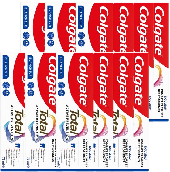 Colgate Total Blancheur Tandpasta – Whitening – 75 ml – 12-Pack | bol